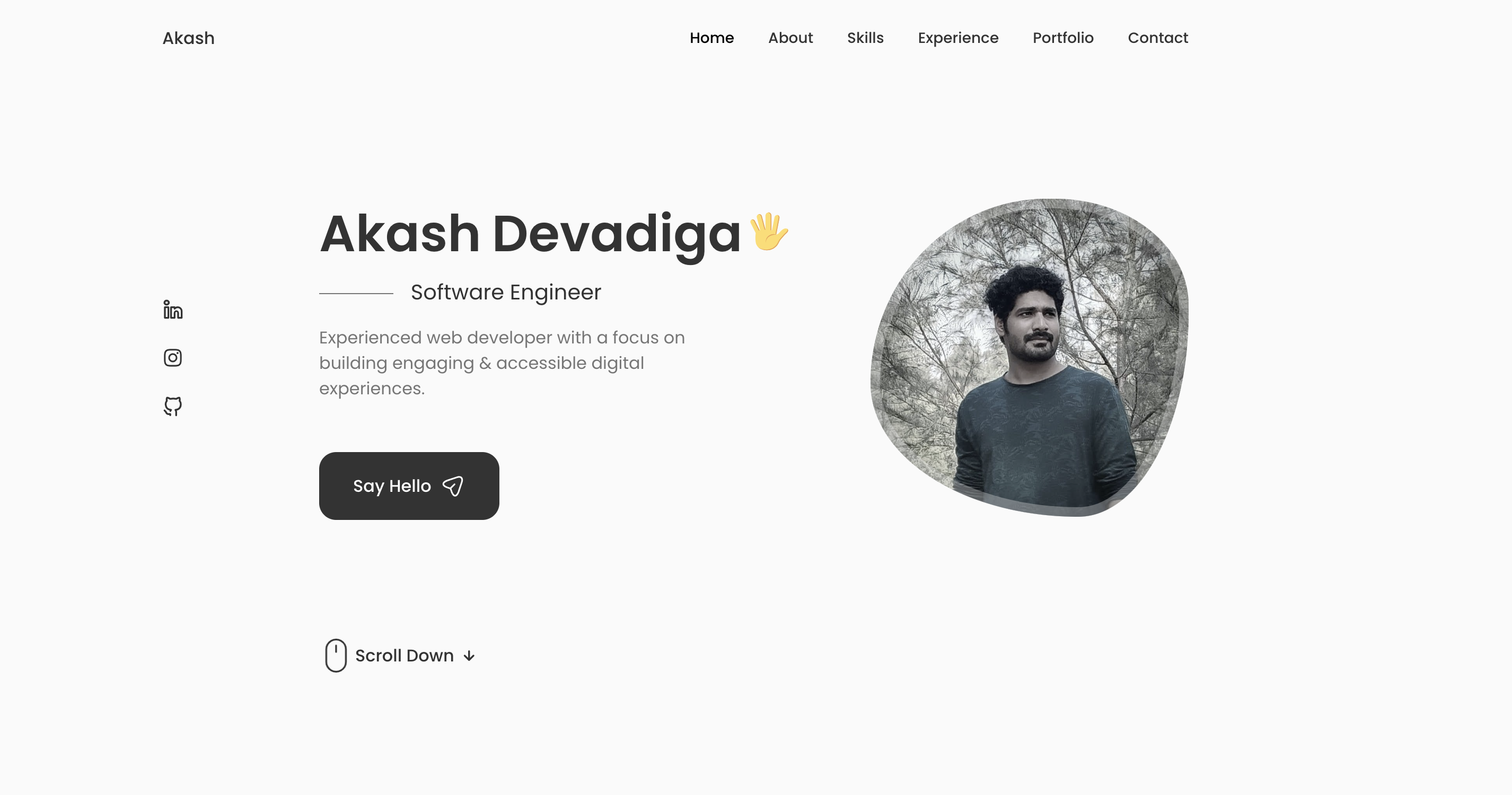 Akash S Devadiga - FrontEnd Developer